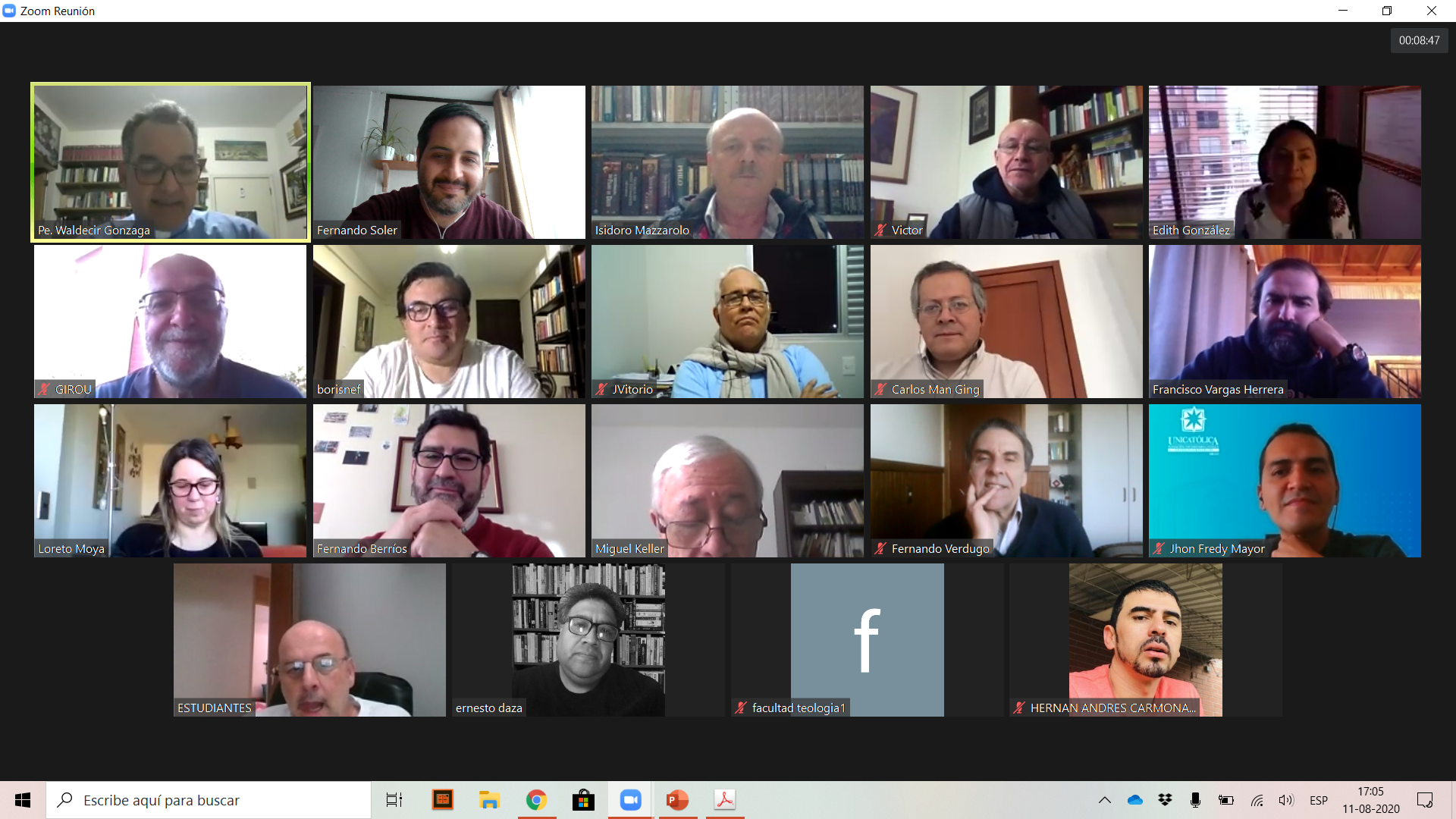 Decano de Teología UC participa en reunión COCTI para incrementar ...